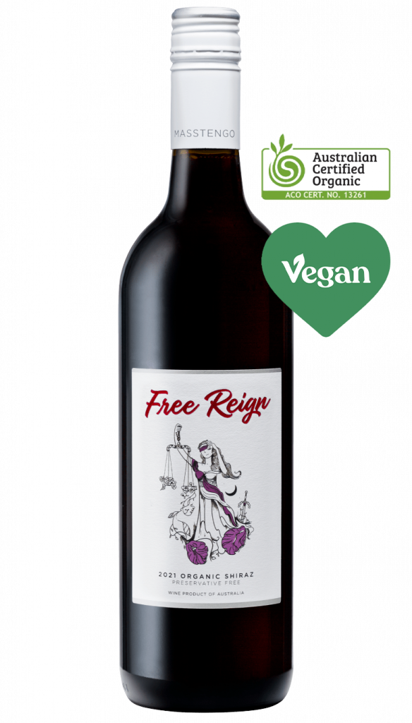 Free Reign Organic Shiraz – Purple Reign